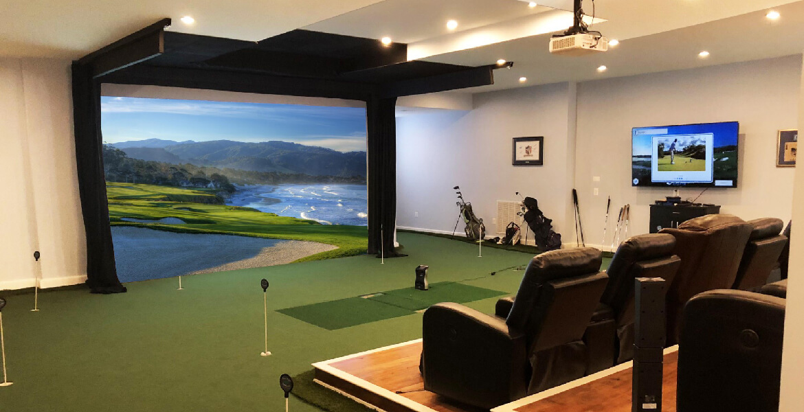 How to Add the Perfect Golf Entertainment Space to Your Home - LINKS ...